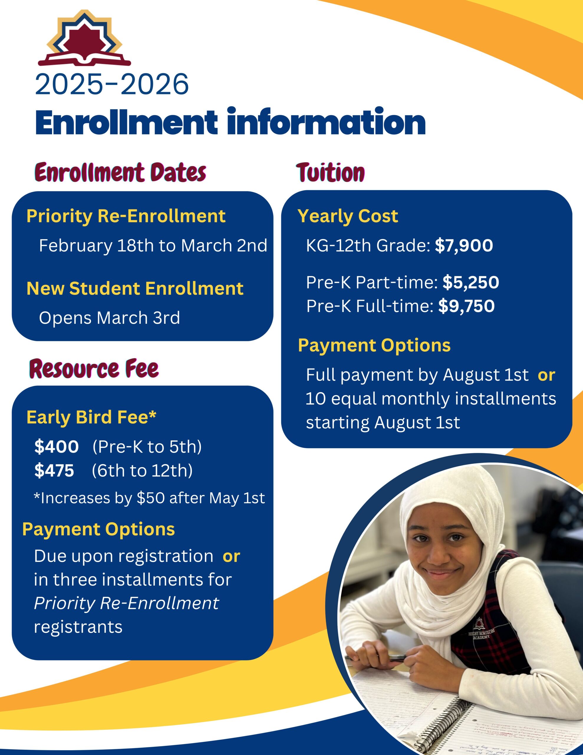 Tuition – Bright Horizon Academy