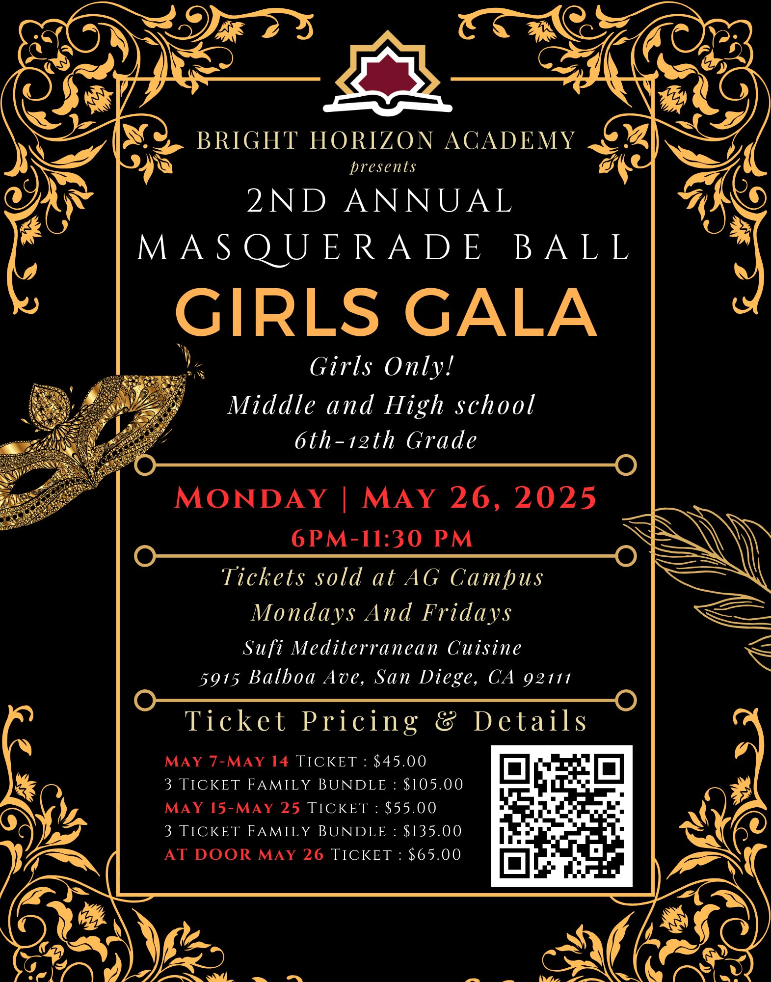 Girls Gala – Bright Horizon Academy